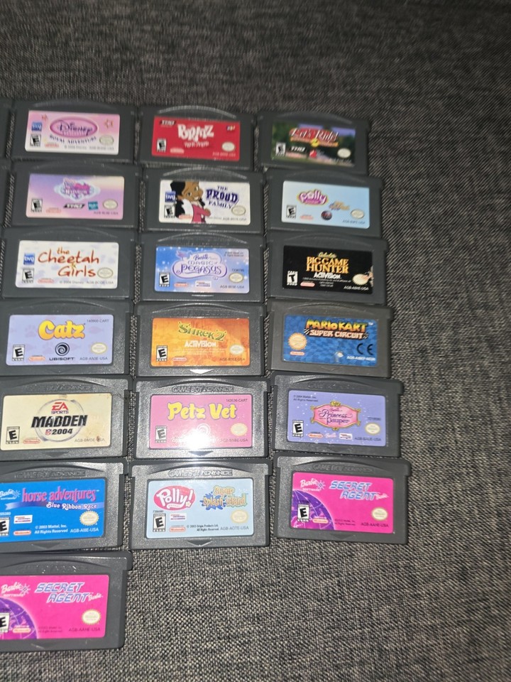 Nintendo Gameboy Advance Game Bundle Lot Of 33 Games *Tested Working | eBay