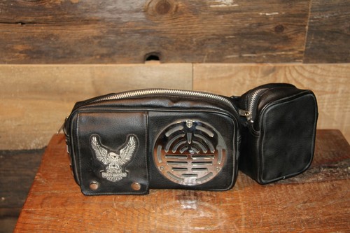 HARLEY DAVIDSON VINTAGE AM FM RADIO FANNY PACK POUCH | eBay