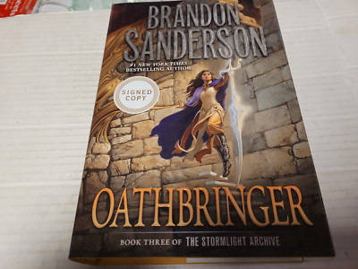 Oathbringer by Brandon Sanderson (2017, Hardcover) SIGNED 1st/1st ...