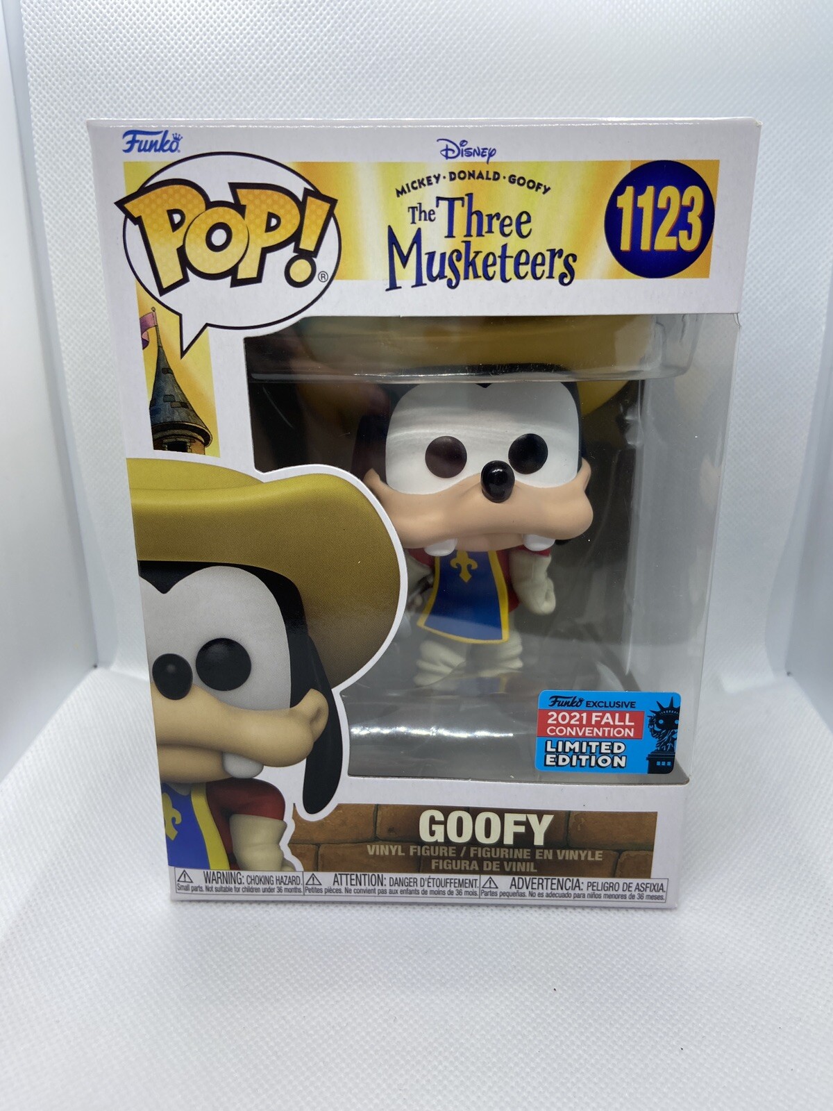 Funko POP! Disney: Three Musketeers - Goofy Fall Convention 2021 ...