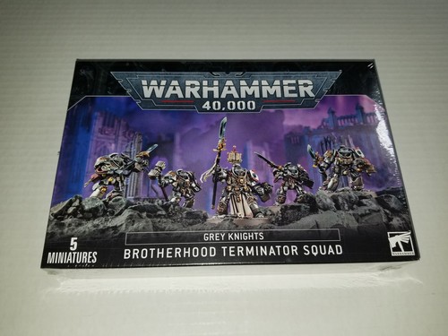 Warhammer 40K: Grey Knights Brotherhood Terminator Squad NEW Sealed | eBay