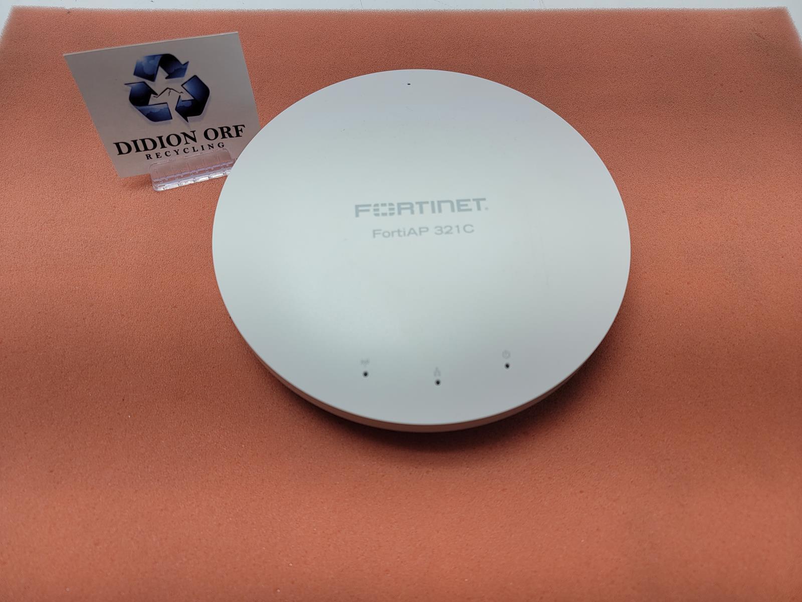 Lot of 10 Fortinet FortiAP 321C A Grade 2.4GHz and 5GHz W/Ceiling Mount ...