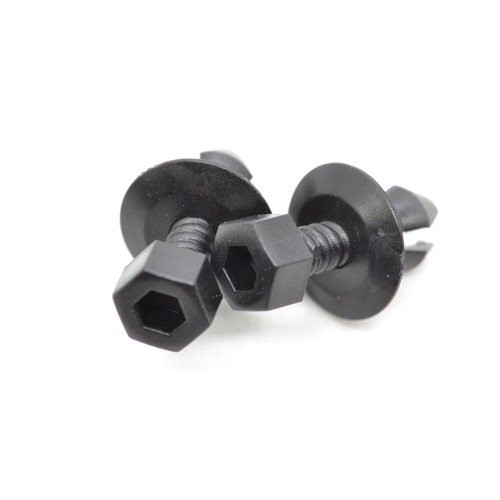 10pcs Nylon Side Skirt Screw Retainer Clips for Volkswagen Passat 3C0 ...