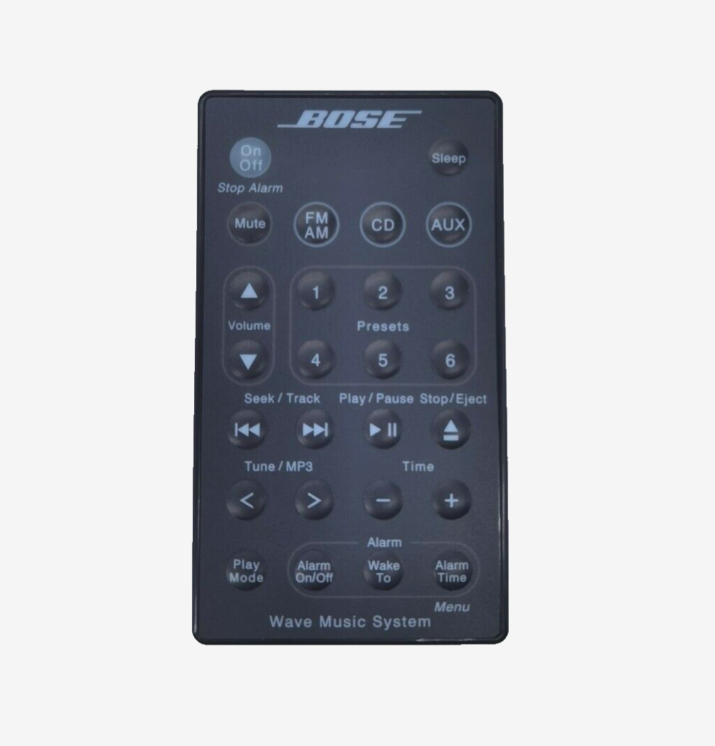 Bose Wave Music System Remote Control for AWRCC1 AWRCC2 Black | eBay