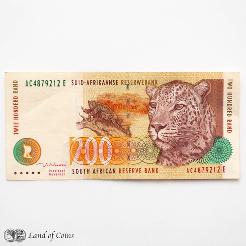 SOUTH AFRICA: 1 x 200 South African Rand Banknote. | eBay.de
