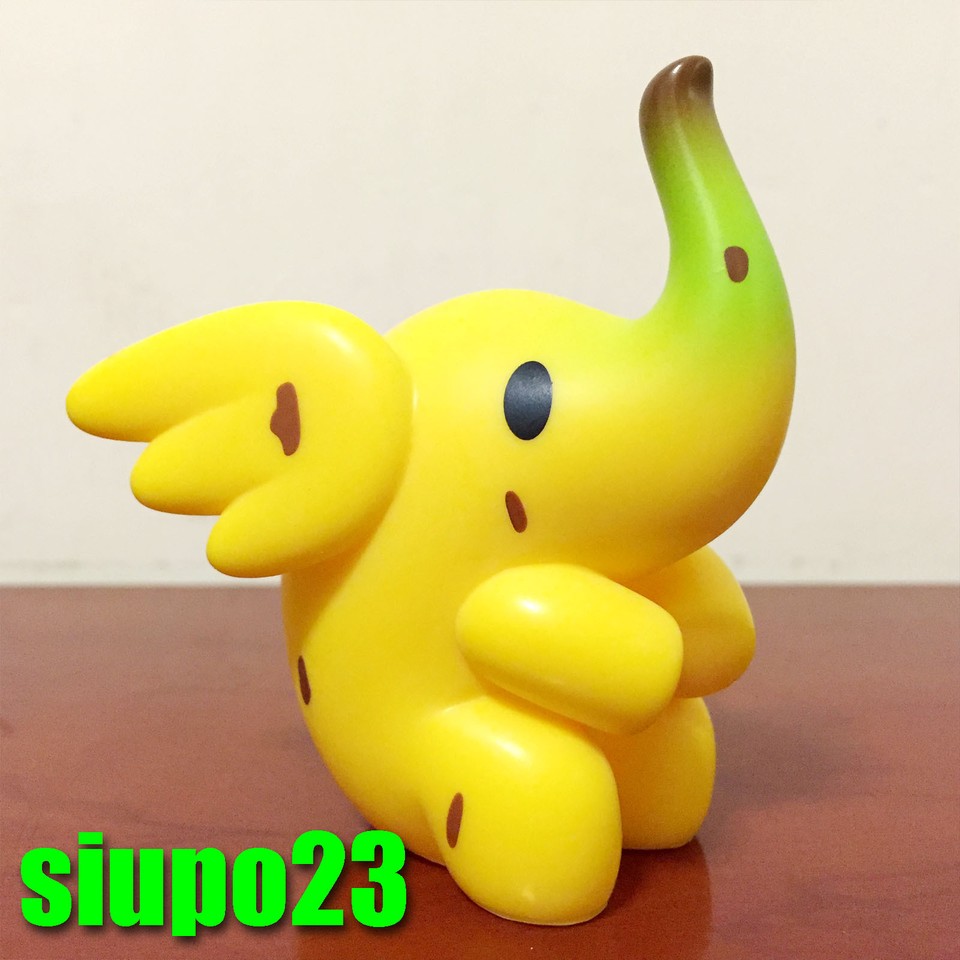 Greenie & Elfie ~ Elephant Elfie Vinyl Figure Ripe Banana Version | eBay