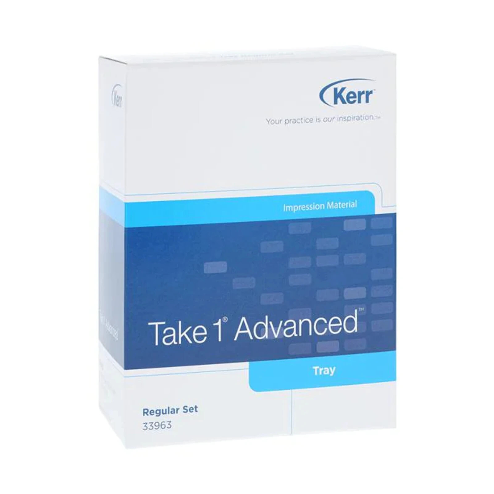 *1-Kit* Kerr Take 1 Advanced Tray Regular Set Impression Material 33963 ...