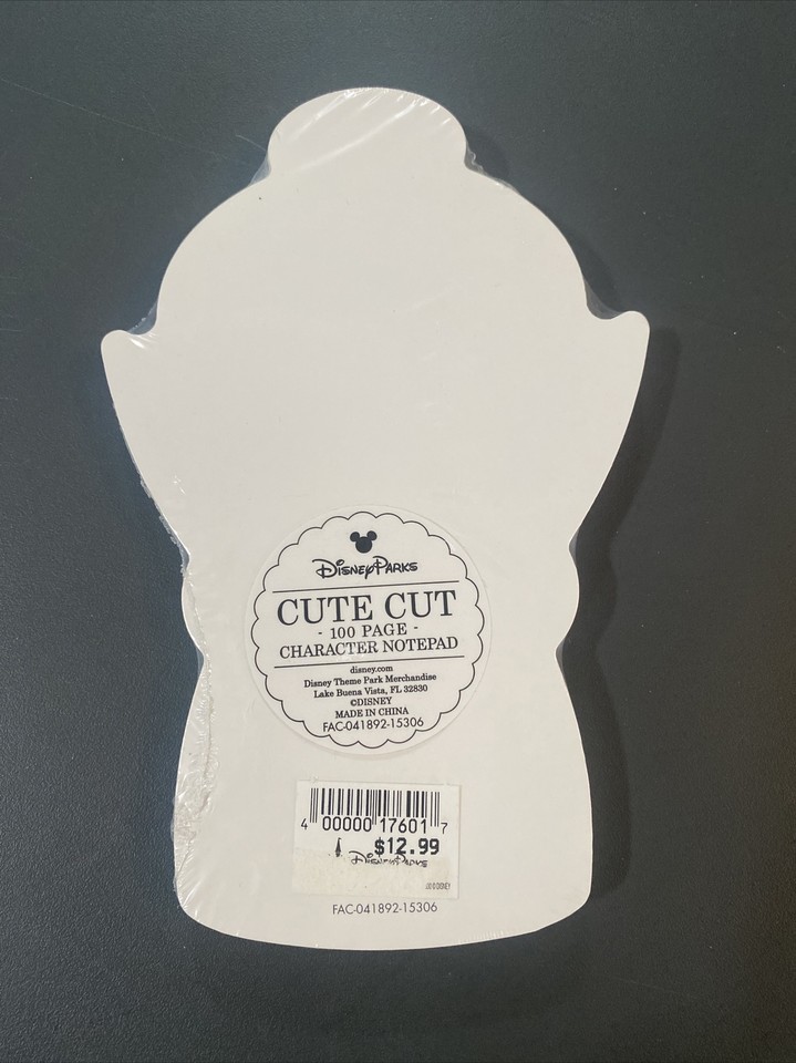Disney Parks Cute Cut 100 Page Tinker Bell Notepad | eBay