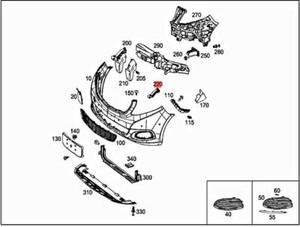 Genuine MERCEDES W447 V-CLASS W447 VITO Box Dualiner Mixto Strut ...