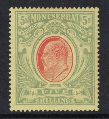 Monsterrat SG# 47 Mint Light Hinged - S26634 | eBay