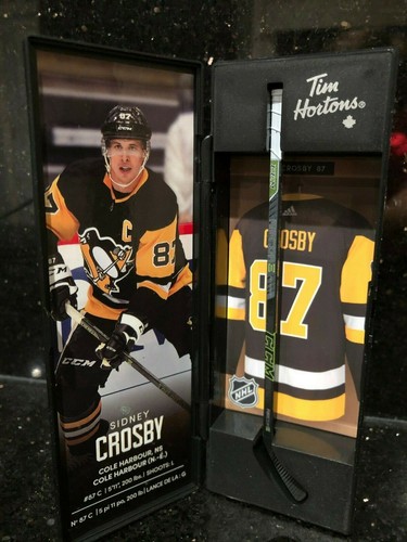 SIDNEY CROSBY TIM HORTONS LIMITED EDITION NHL HOCKEY COLLECTIBLE MINI ...