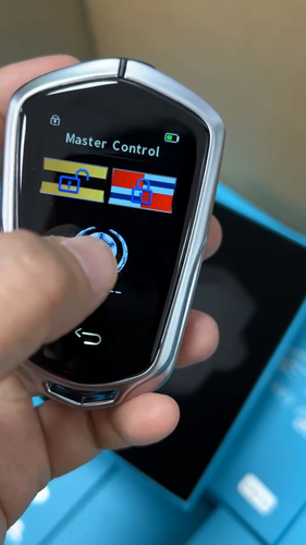 Digital Smart Key HD LCD Touch Screen Display For Car With Engine Start ...