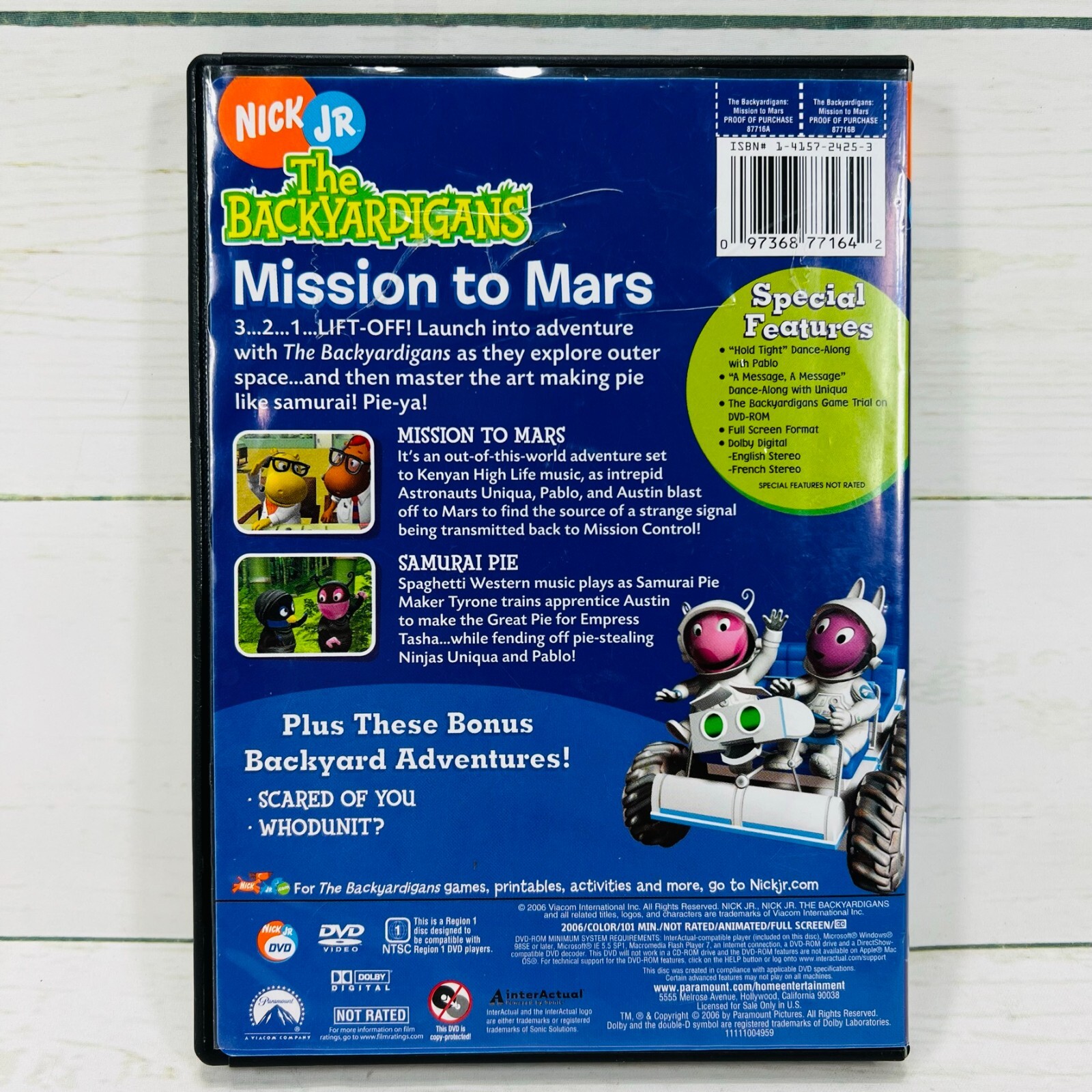 Backyardigans Mission To Mars Dvd Cover