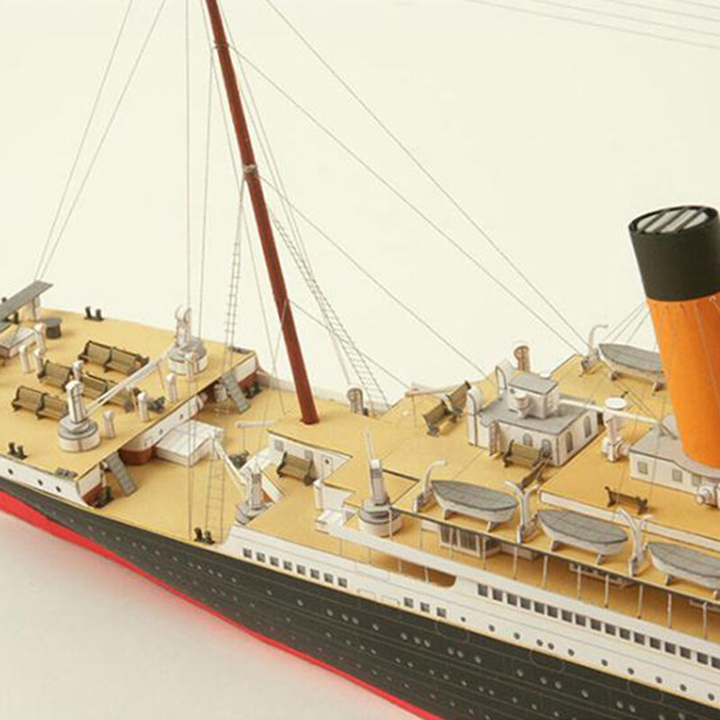 1:400 DIY Handcraft Titanic Ship 3D Paper Model Sets Toys^ ZJ | eBay
