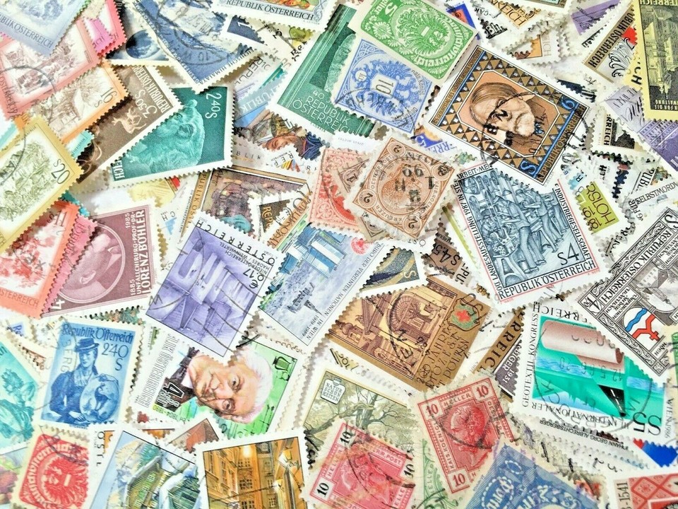AUSTRIA - 1000 STAMPS - ALL DIFFERENT - USED, With Sets - Very nice ...