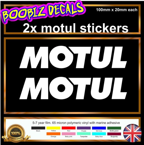 2 x motul stickers car van caravan motorbike boat | eBay UK