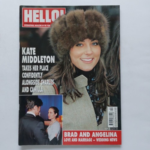 HELLO Magazine Issue 911 (Mar 2006) - Kate Middleton/Brad & Angelina ...