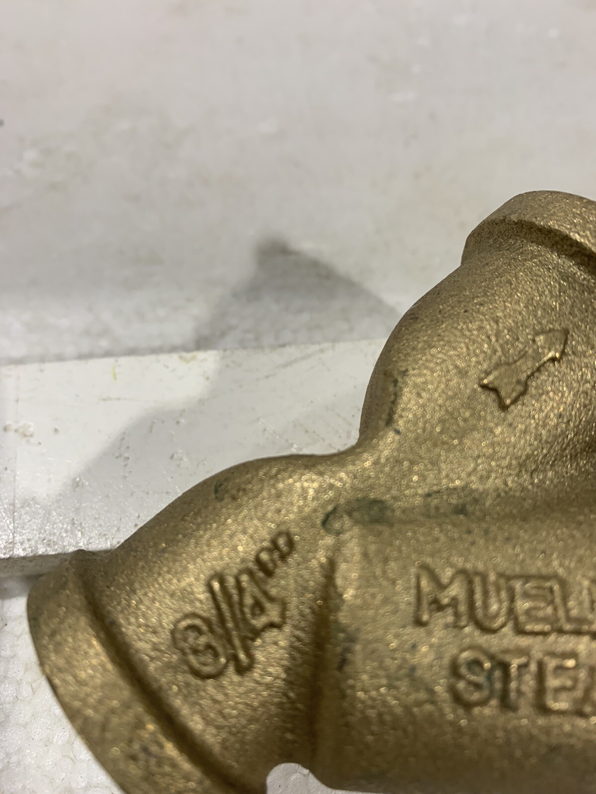 Mueller 3/4" Bronze Wye Strainer, 3/4” X 3/4” X 3/8”(Threaded) 200WOG ...