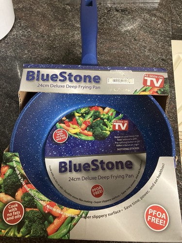 Bluestone 24cm Deluxe Deep Frying Pan *NEW IN BOX* AS SEEN ON TV *FREE ...