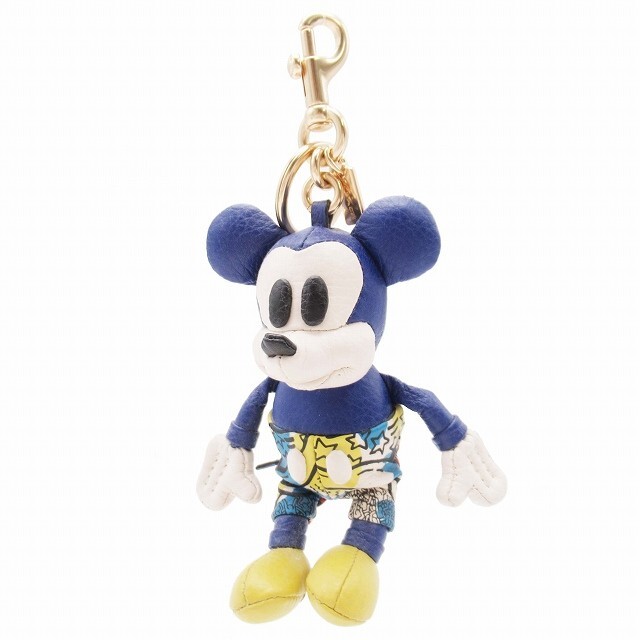 Coach Disney x Keith Haring Key Ring Bag Charm Mickey… - Gem