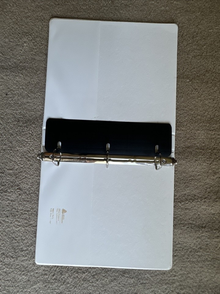 Avery Dennison Heavy Duty EZD View White 3 Ring Binder (79104) | eBay
