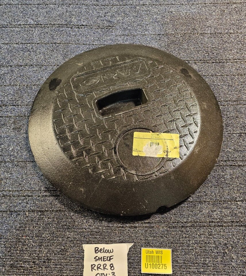 OPW Spill Bucket 2200 Cast Iron Cover/Lid 207235 for Single Wall Bucket ...