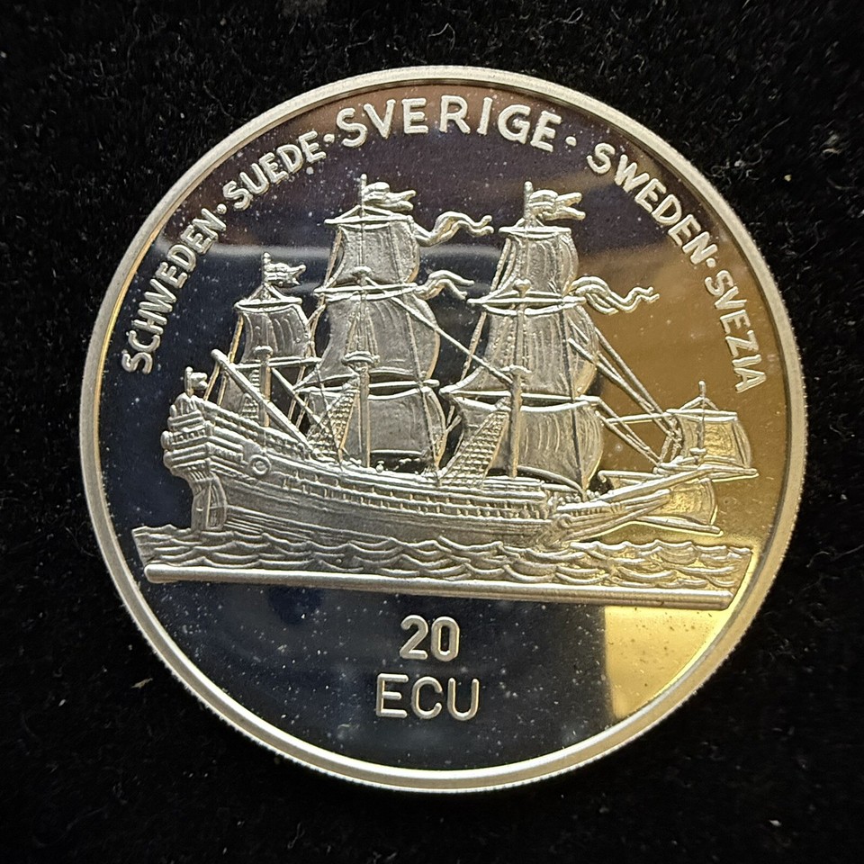 Norway Proof 1993 Sir.Fridjof Nansen 20 Ecu Silver Coin -z177 | eBay