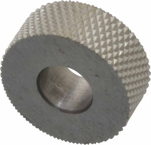 5/8" Diam HSS Male Diamond Knurl, 30 Helix, 90 Teeth, Circular Pitch ...