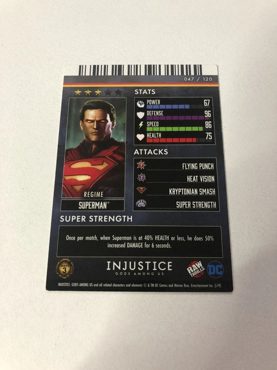 Red Son Superman Injustice Card