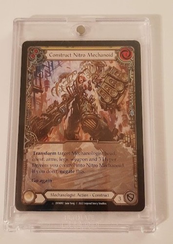 NM-FAB - construct nitro mechanoid - MARVEL - Cold Foil. pack fresh in ...