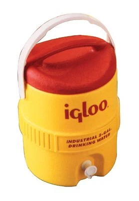 Gallon Igloo Industrial Yellow Water Cooler EquipSupply