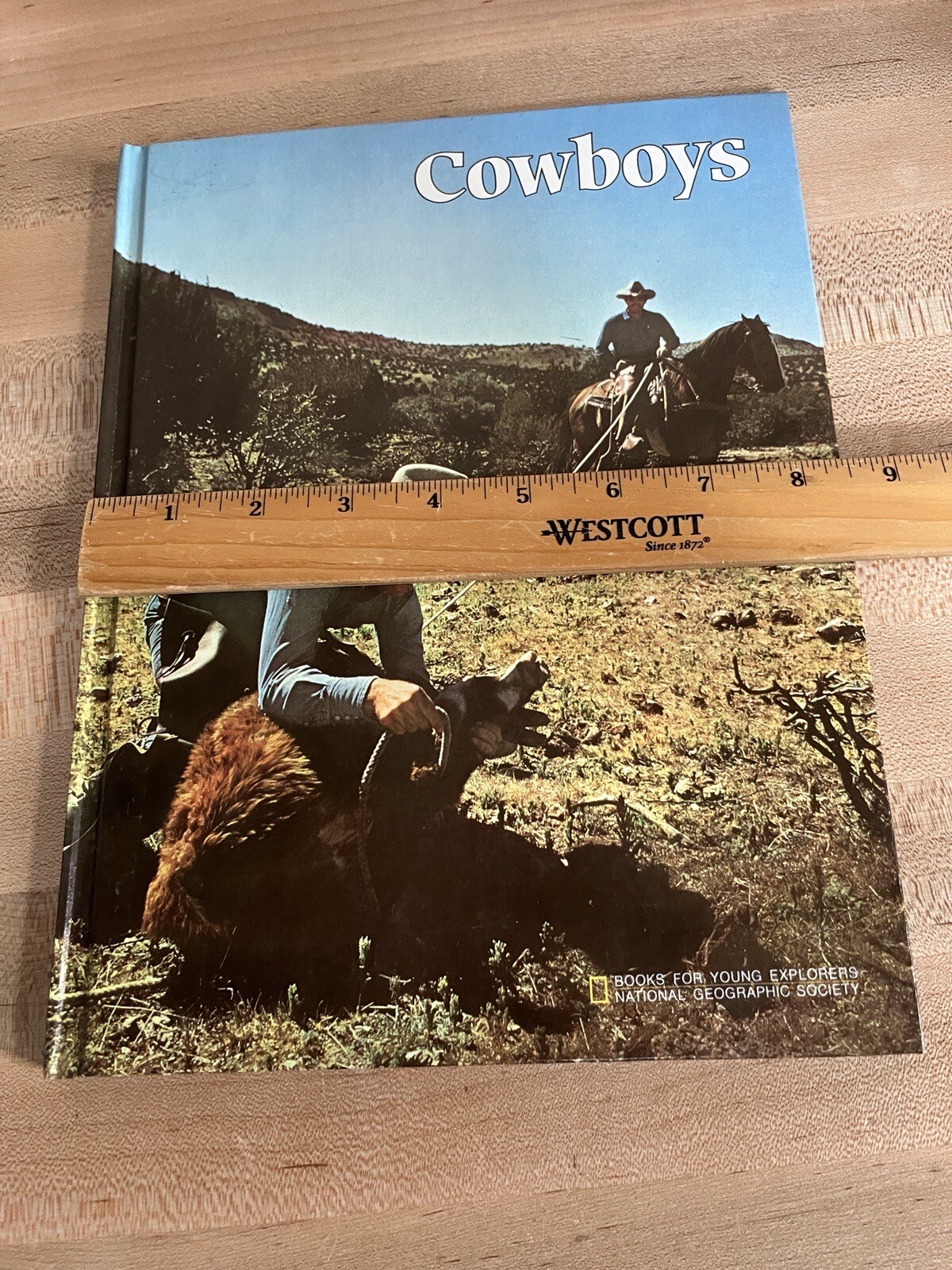 COWBOYS BOOKS FOR YOUNG EXPLORERS NTL GEOGRAPHIC SOCIETY PHILIP SILCOTT 1975. | eBay