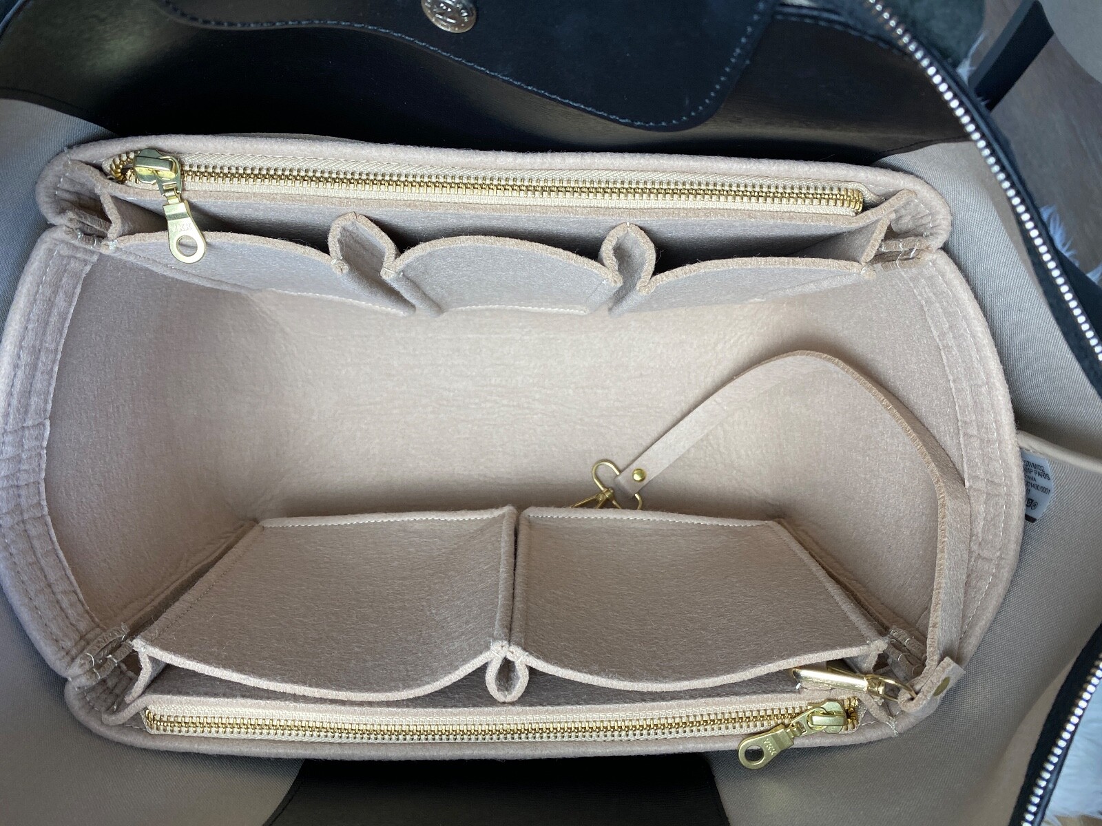 AlgorithmBags® for Longchamp Le Pliage Large Purse Organizer Insert w ...