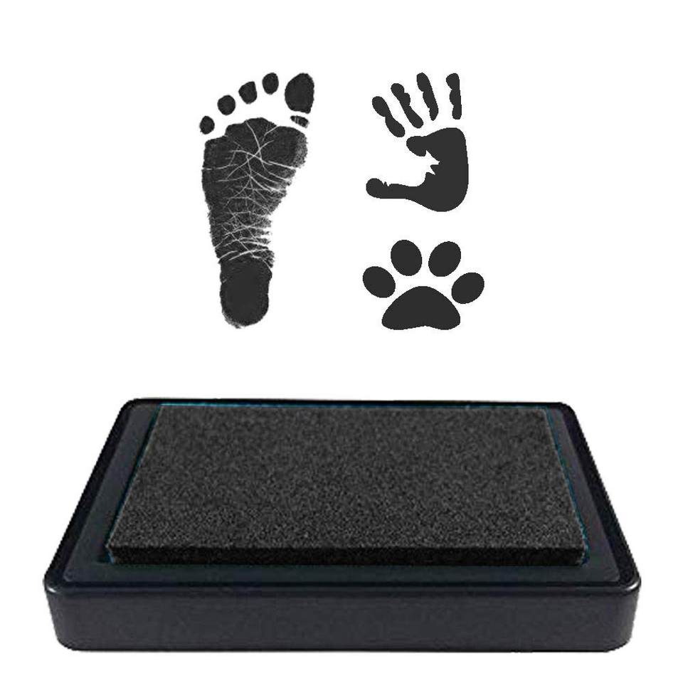Ink Pad for Baby Footprint, Baby Handprint, Paw Print Pad, Create ...
