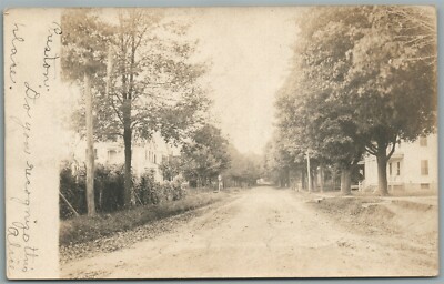 PRESTON PA STREET SCENE ANTIQUE REAL PHOTO POSTCARD RPPC | eBay