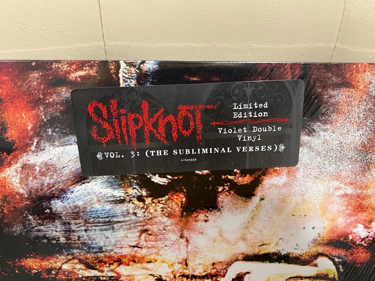 Slipknot Vol 3 The Subliminal Verses Special Edition