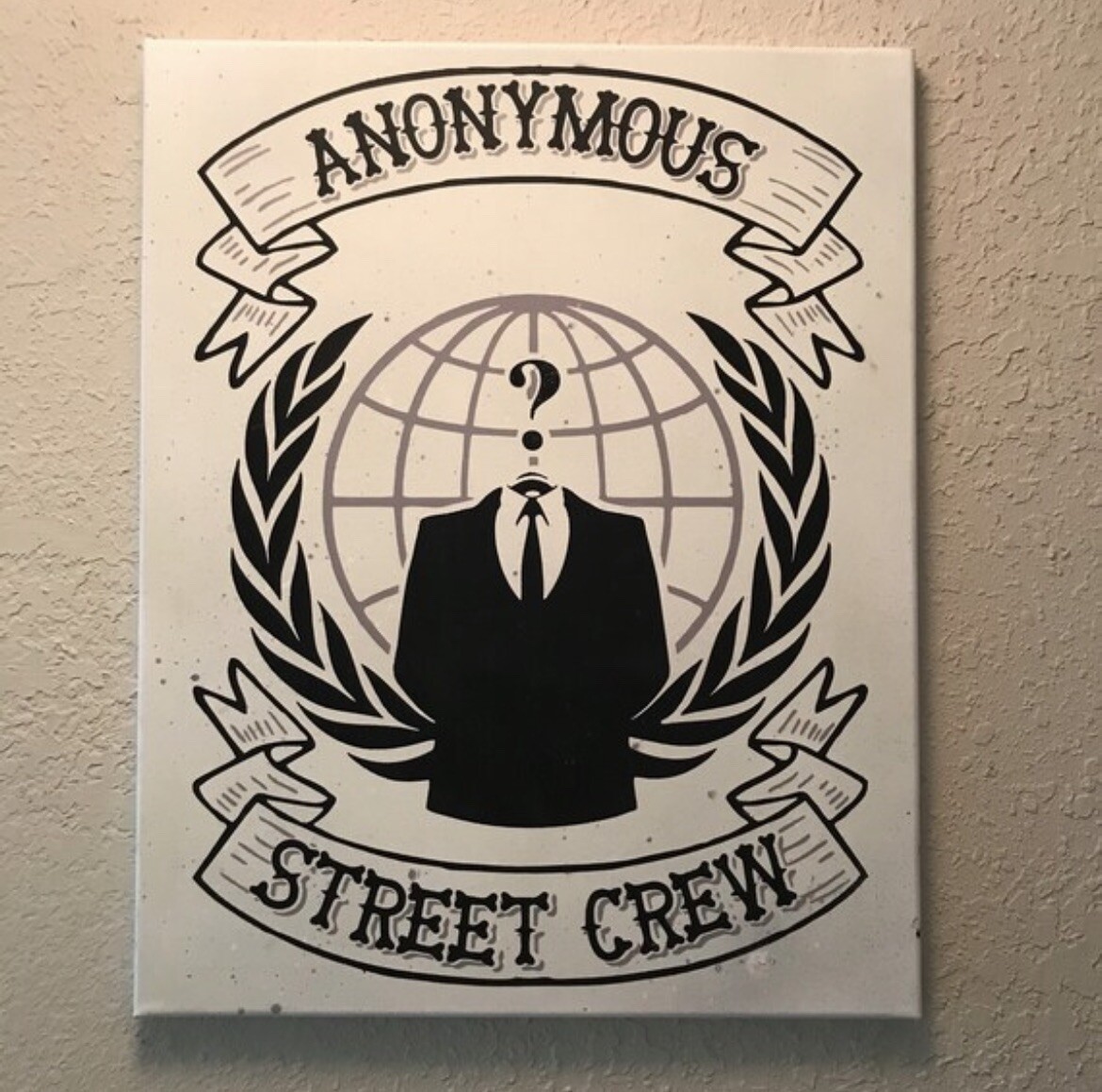 Anonymous Spray Paint Stencils Tim Holtz Layering Stencil: Gothic