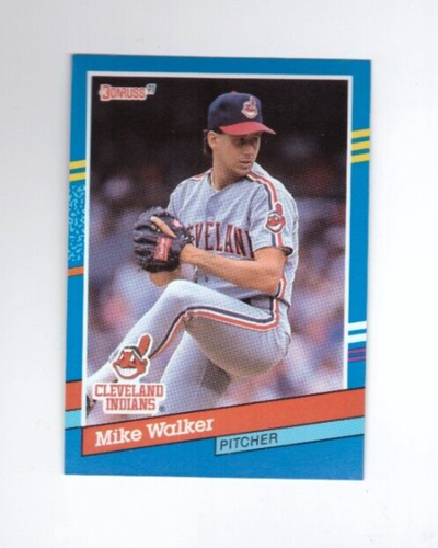 1991 Donruss Baseball card # 61 Mike Walker Indians | eBay