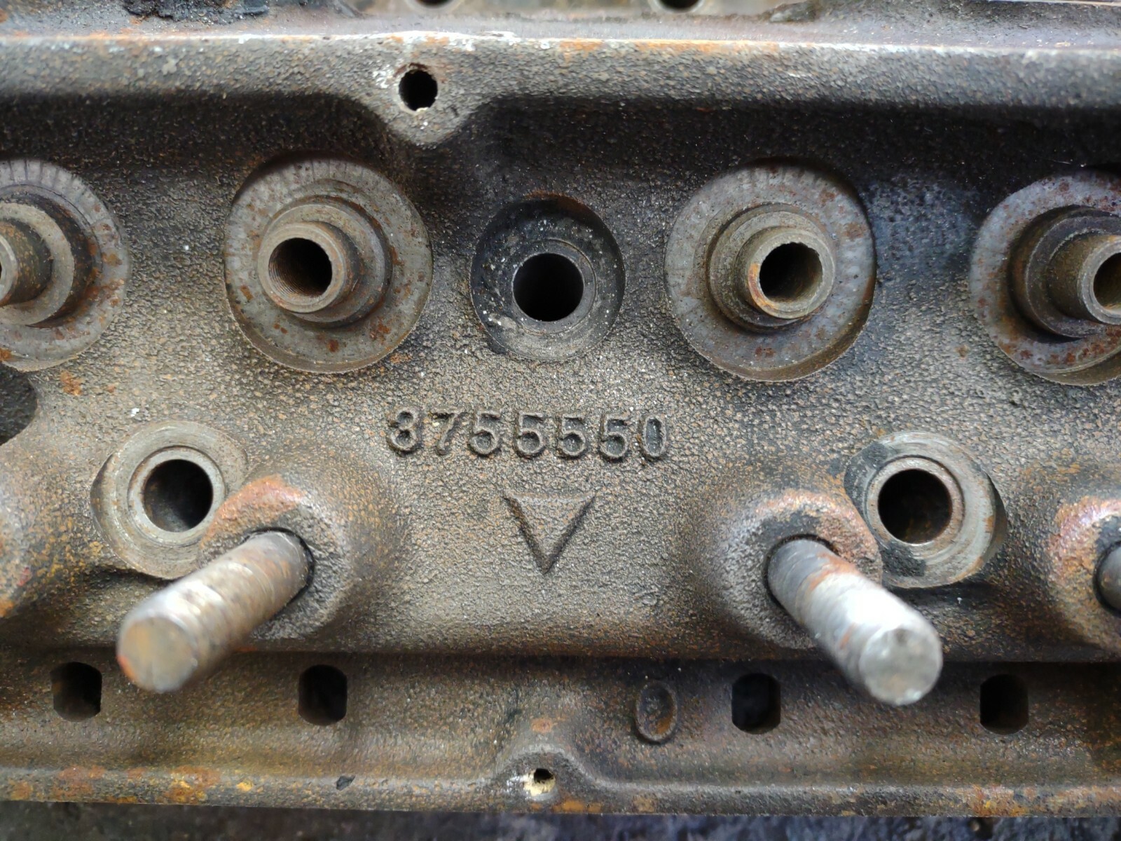 1959 Chevrolet Chevy Corvette Impala 283 Heads 3755550 550 B-4-9 B-18-9 ...