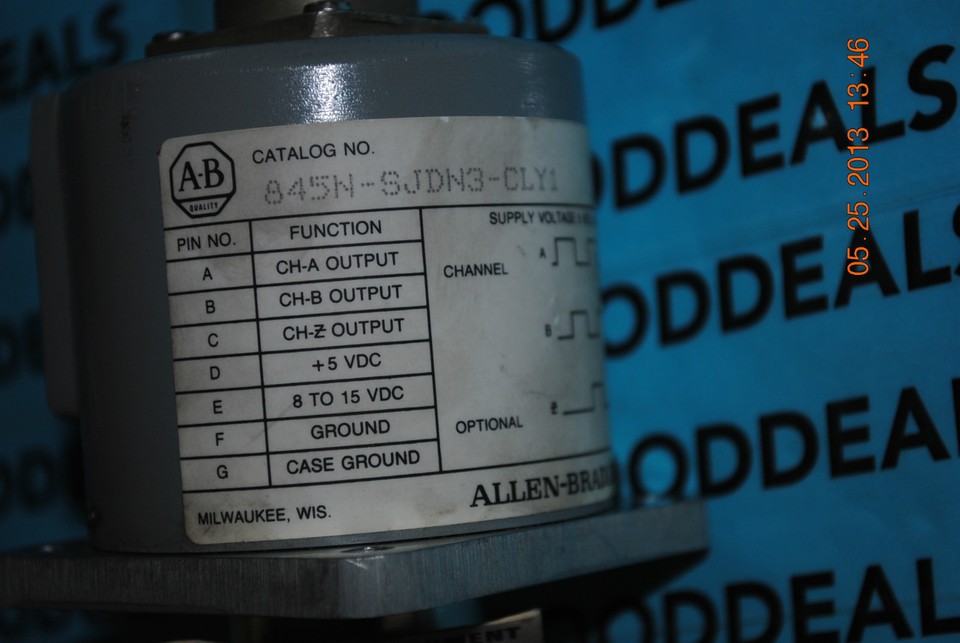 Allen Bradley 845N-SJDN3-CLY1 Rotary Encoder 845NSJDN3CLY1 AB New | eBay