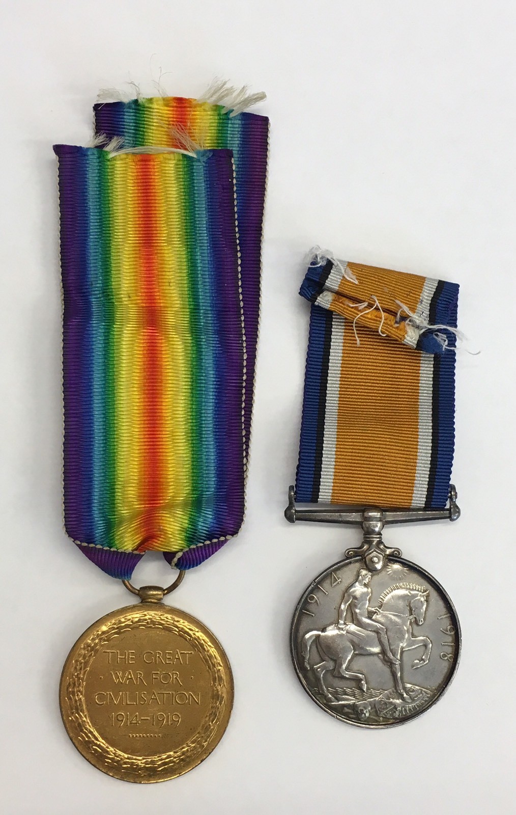 Antique World War 1 Pair Australian Imperial Force Medals Stanley ...