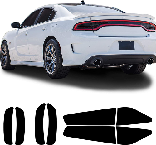 Tail Light Sidemarkers Tint Kit Compatible with and Fits Dodge Charger ...