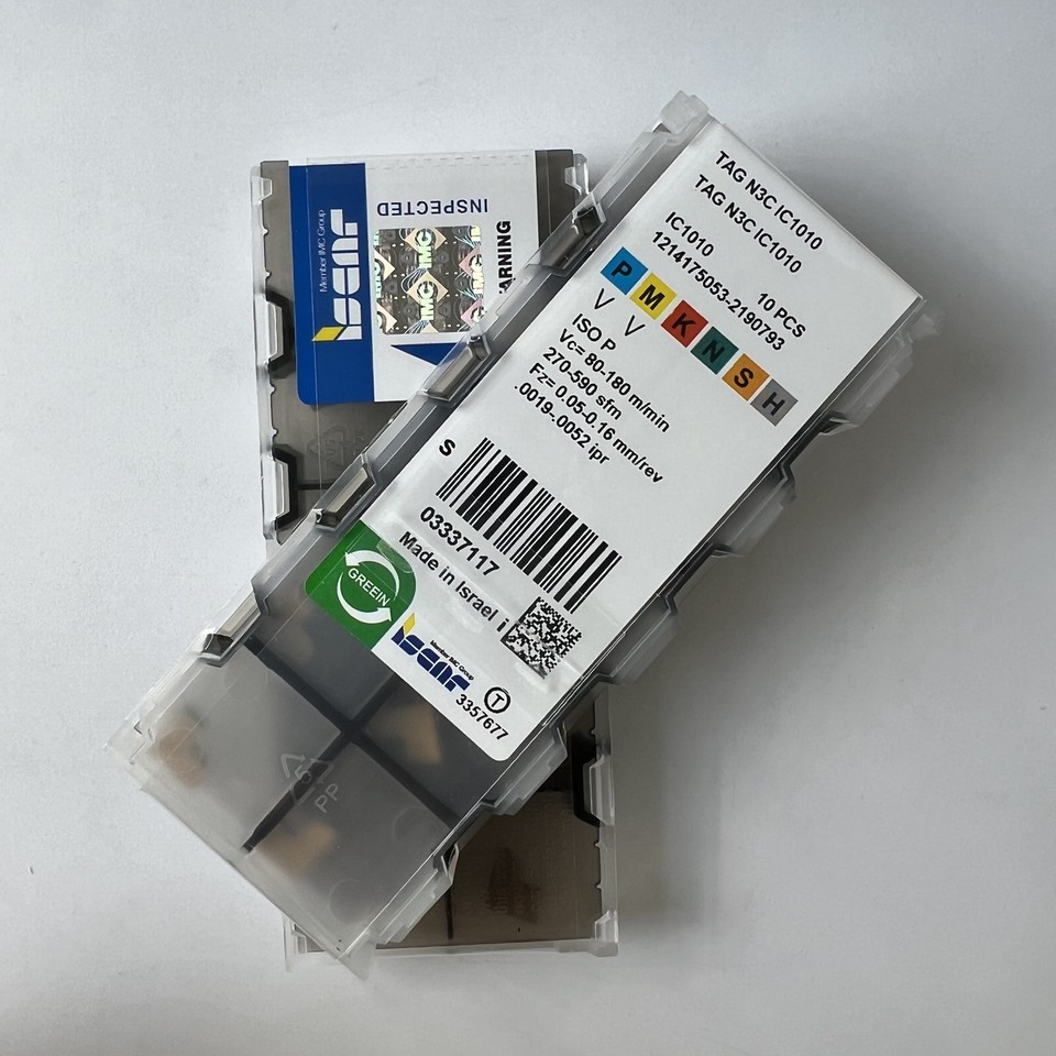 ISCAR / TAGN3C IC1010 / Industrial indexable Carbide Inserts 10 Pcs | eBay