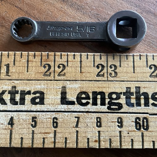 Discontinued Snap-On Tools USA 3/8" Drive 5/16" Spline Torque Adapter ...