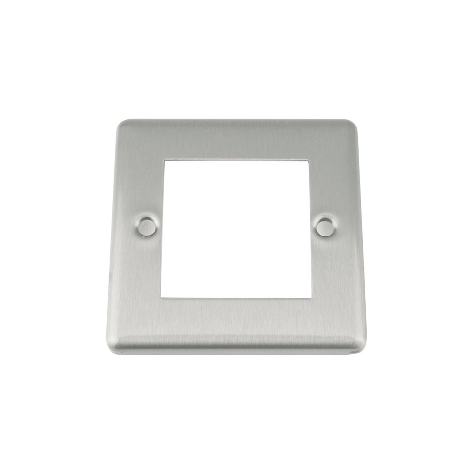 Grid Outlet Modular Wall Face Plate Data Plate Brushed Satin Matt ...