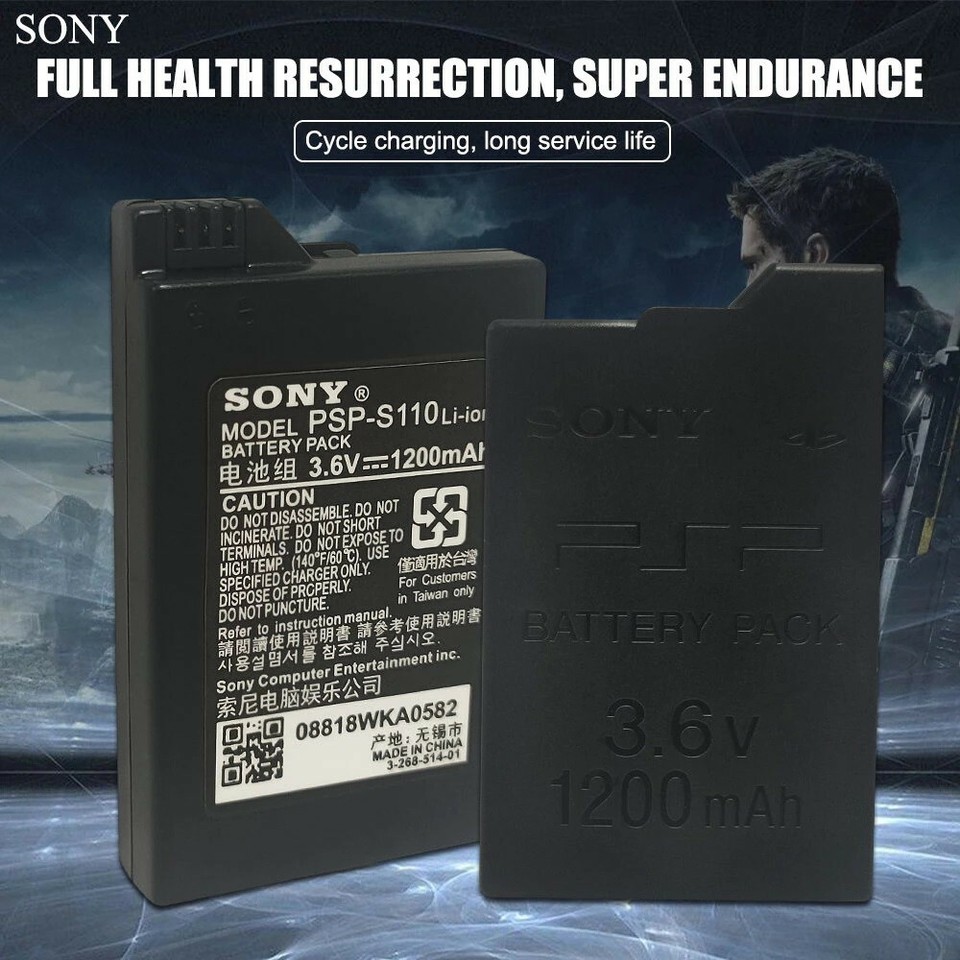 New OEM Original For Sony PSP Replacement Battery PSP 2000 3000 PSP ...