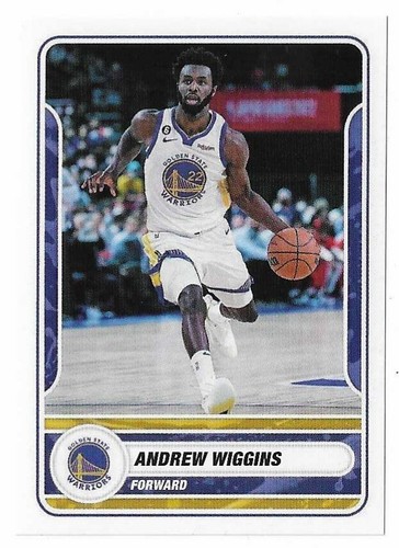 2023-24 Panini Sticker Collection Andrew Wiggins #328 Golden State ...