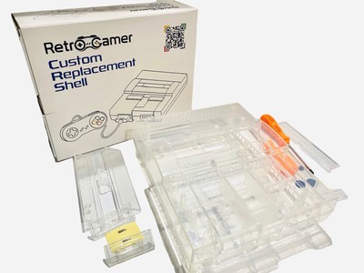 Clear Super NES Replacement Shell Kit - *US Seller | eBay