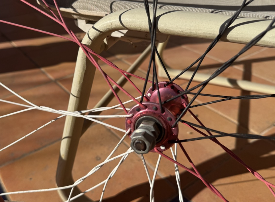 700cm wheelset with fancy lacing pattern | eBay