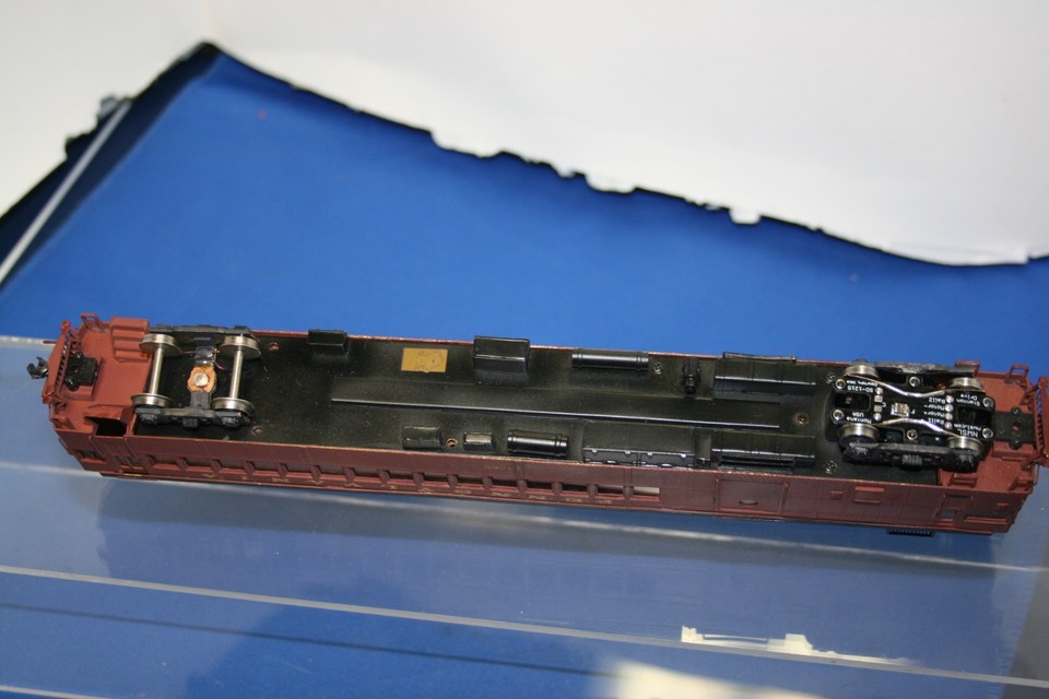 HO Brass Custom Brass PRR Gas-Electric car #4666 W/DCC and Sound + new ...